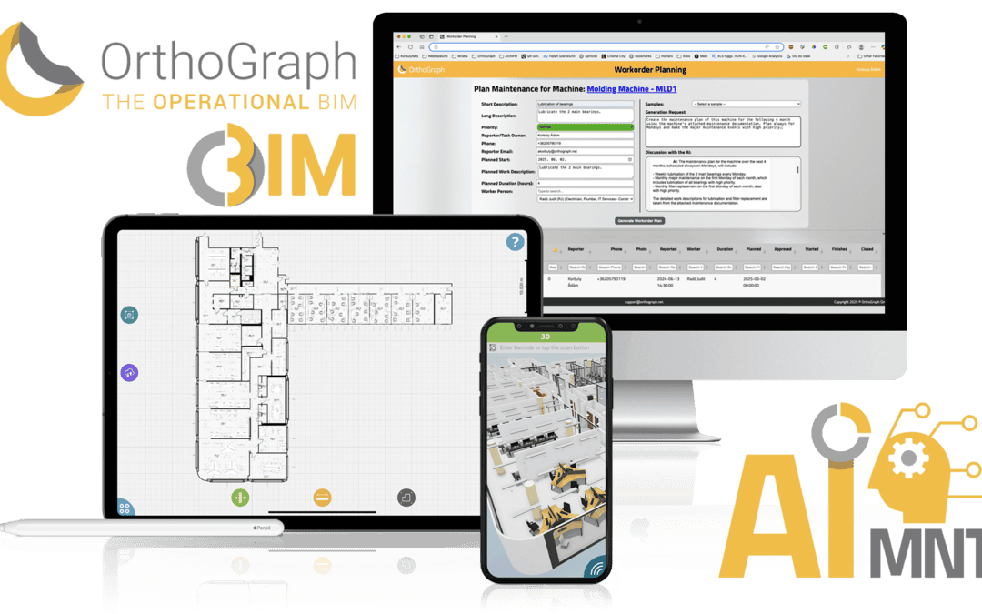 OGbimAIMNT | OrthoGraph | Digital Twin for IWMS & CAFM, Operational BIM
